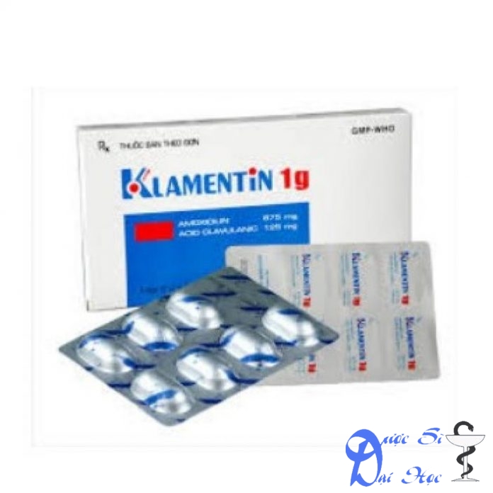 Thuốc klamentin 1g giá bao nhiêu? có tác dụng gì? có tốt hay không?