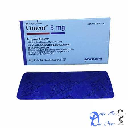 Thuốc concor giá bao nhiêu? có tác dụng gì? có tốt hay không