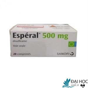 Thuốc esperal có tác dụng gì? giá bao nhiêu? có tốt hay không?