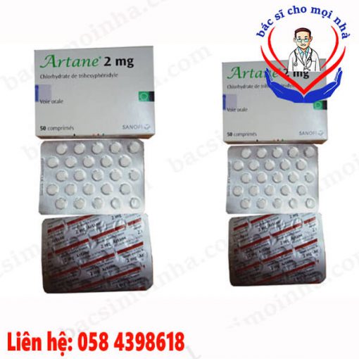 Artane là thuốc gì? có tác dụng gì? giá bao nhiêu? mua ở đâu?