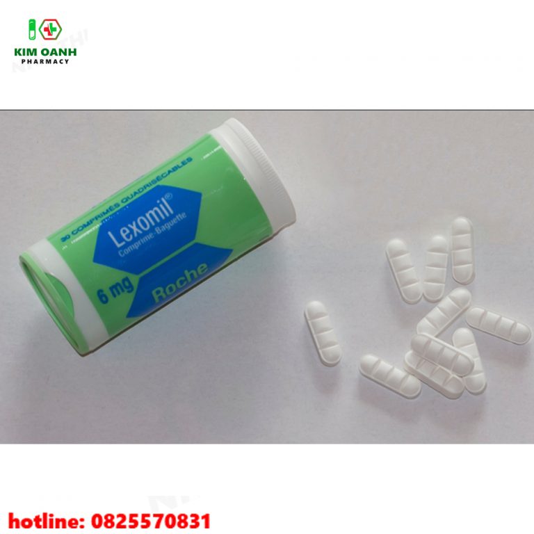 Lexomil được dùng để điều trị mất ngủ vừa và nặng