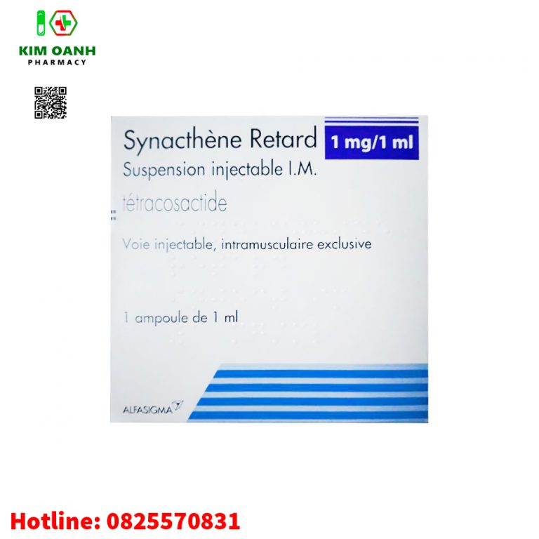 Synacthene Retard có tác dụng gì, giá bao nhiêu, mua ở đâu?